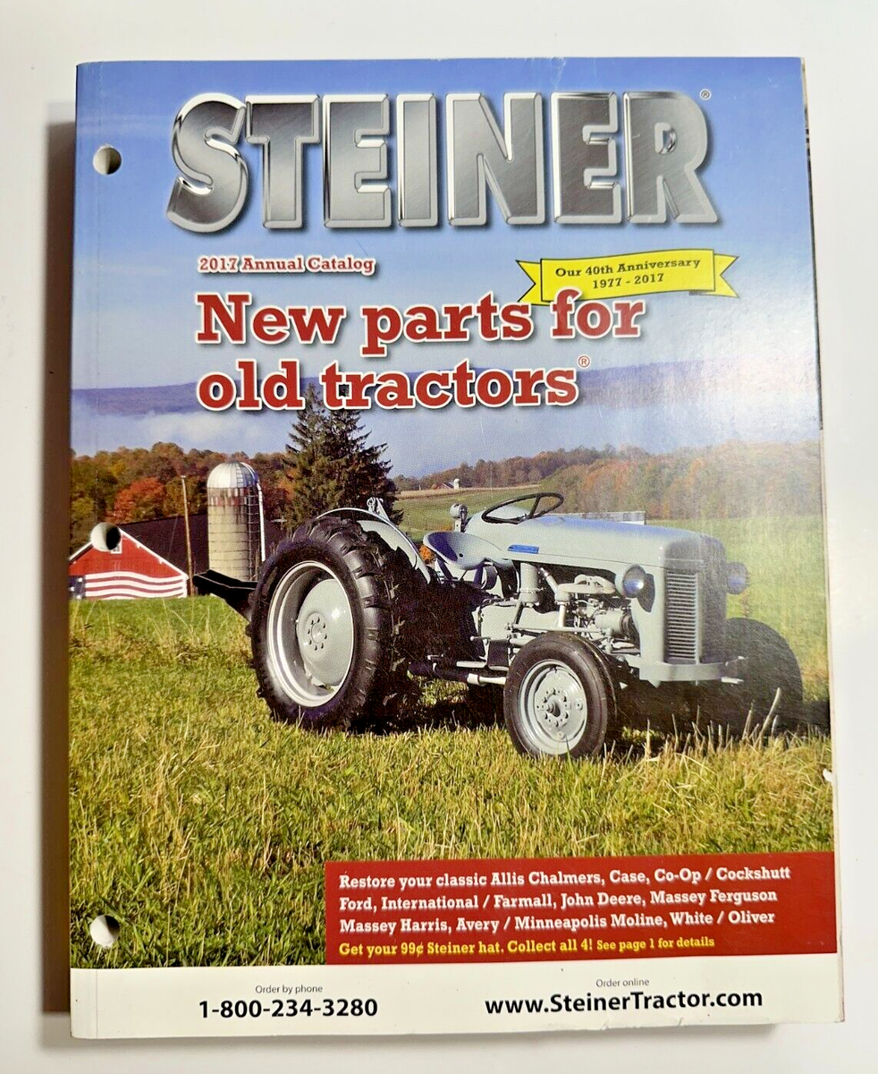 Steiner Tractor With Cover Free Catalog New Parts For Old Tractors!