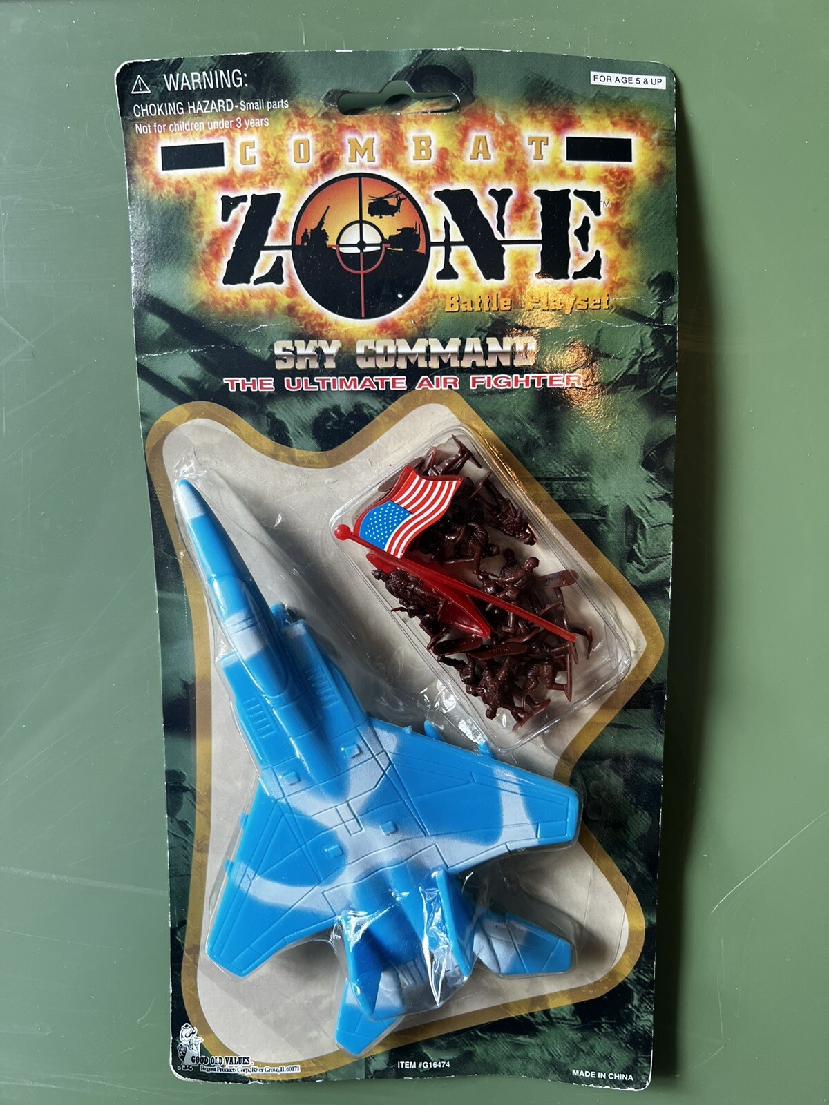 Lot of 3 Combat Zone Battle Playset Sky Command The Ultimate Air ...