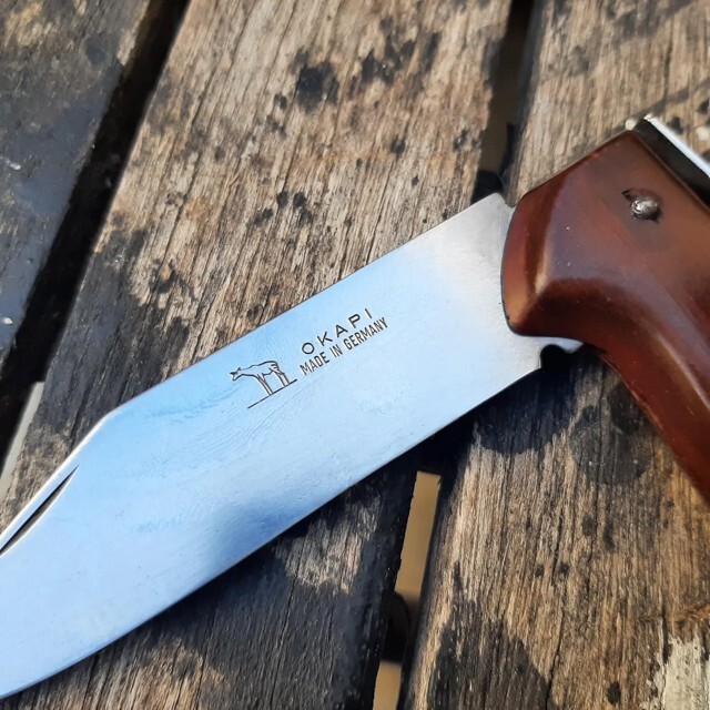 Vintage German OKAPI Folding Knives 1950s-1960s 73g Rare Collectible ...