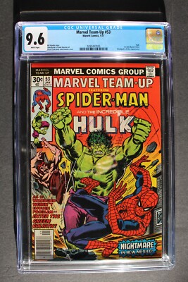 Marvel Team-Up #53 1st BYRNE art on X-MEN & Wolverine 1977 Woodgod HULK ...