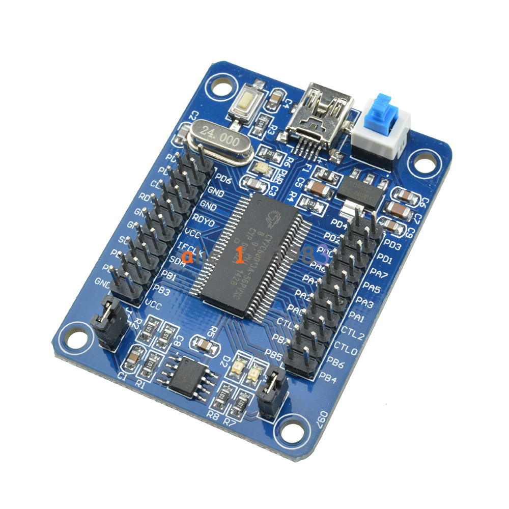 Logic Analyzers CY7C68013A-56 EZ-USB FX2LP USB 2.0 Development Board ...