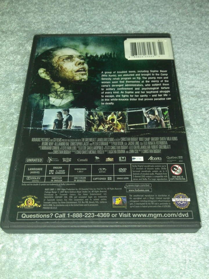 Boot Camp DVD Unrated Widescreen RARE 883904138082| eBay