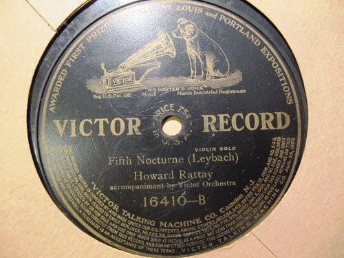 1908 STROH VIOLIN Louis Heine CELLO Howard Rattay Braga ANGEL's ...