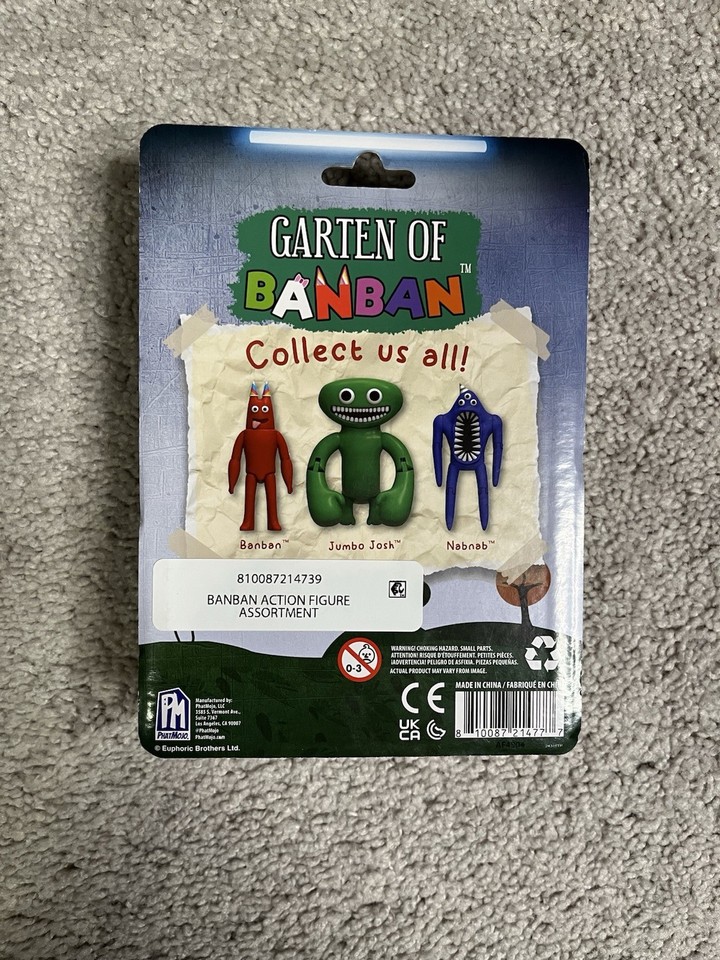 Garten Of Banban NABNAB BLUE Action Figure Series 1 NEW 2024. FREE ...