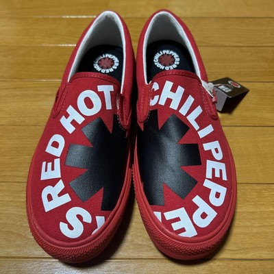 VISION STREET WEAR Red Hot Chili Peppers Slip-on Shoes Sneaker VSW-9158 ...