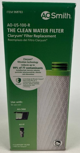 *New* A. O. Smith AO-US-200-R The Clean Water Filter Claryum Filter ...
