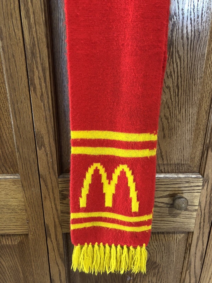 Rare Vintage Collectible Ronald McDonalds Restaurant Knitted Winter ...