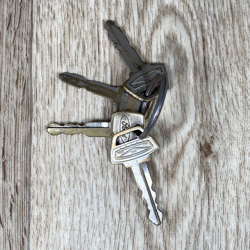 4 Vintage Ford Car Keys Automobile Ignition Keys on Key Ring | eBay