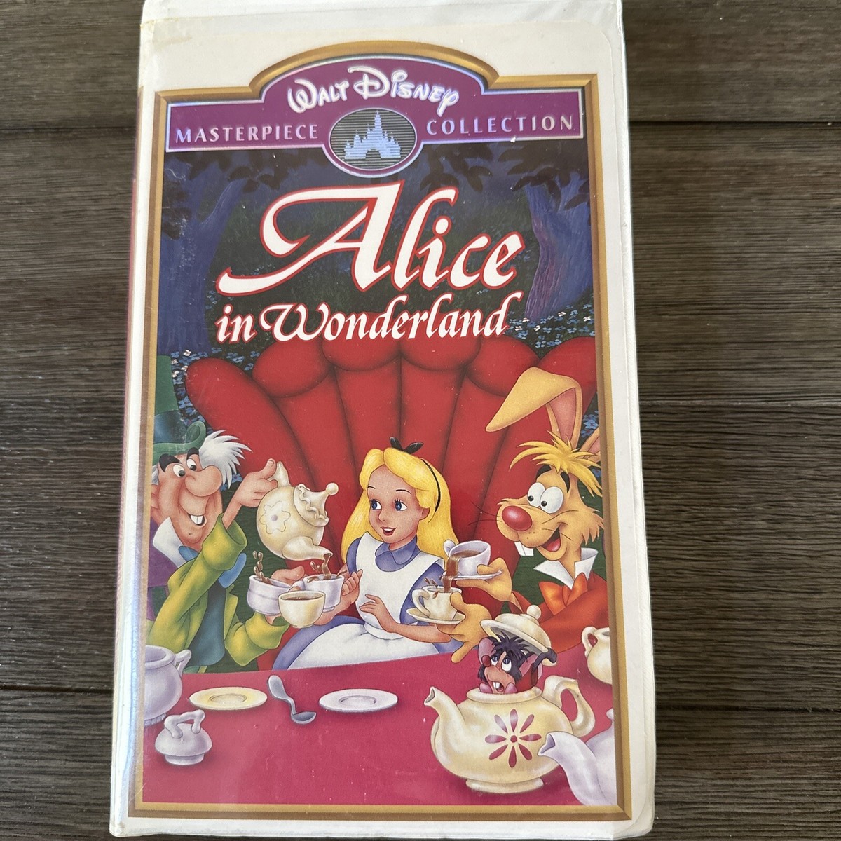 Disney Alice In Wonderland Vhs Animated Movie Masterpiece Collection