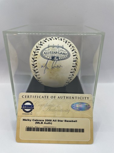 Melky Cabrera Signed Rawlings Official 2008 All-Star Game baseball ...
