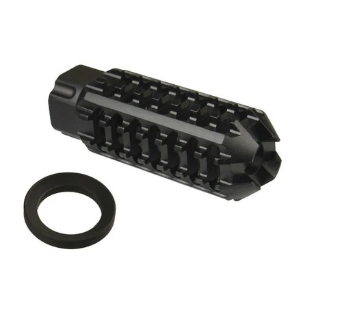 Ruger 10/22 Muzzle Brake Compensator Skeletonized Machined Brake 1/2X28 ...