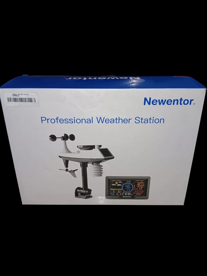 Newentor Weather Station Wireless Indoor Outdoor, Weather Stations with ...