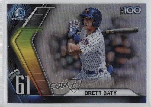 2022 Bowman Chrome Bowman Scouts Top 100 Brett Baty #BTP-61 | eBay