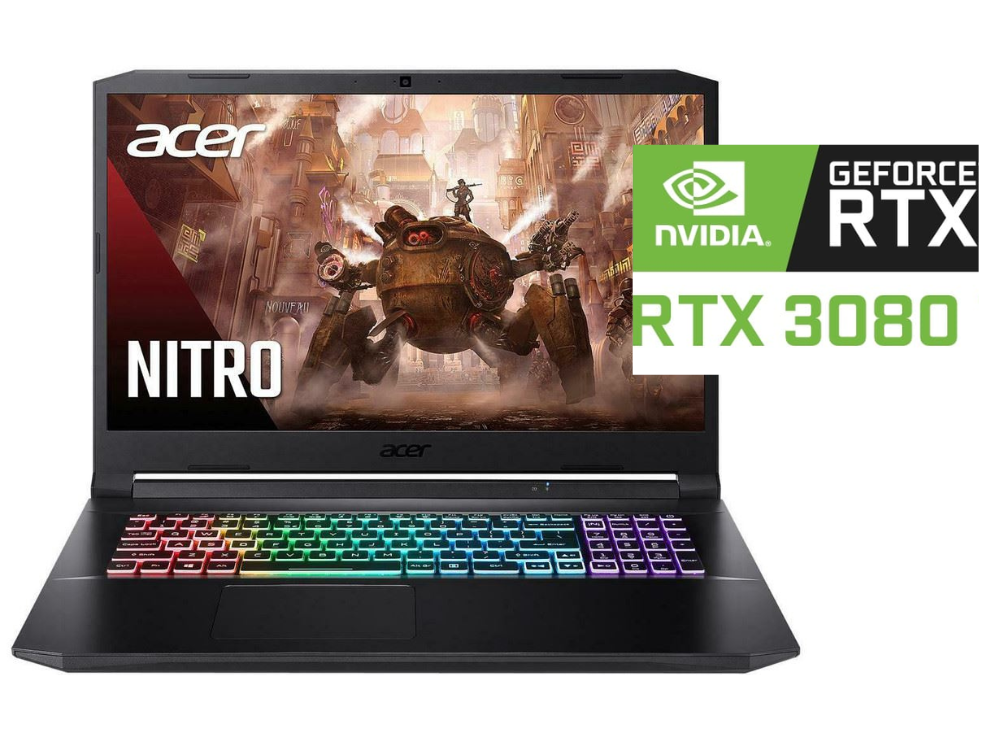 Acer Nitro 5 - 17.3" Laptop 16GB 1TB NVIDIA GeForce RTX 3080 ...