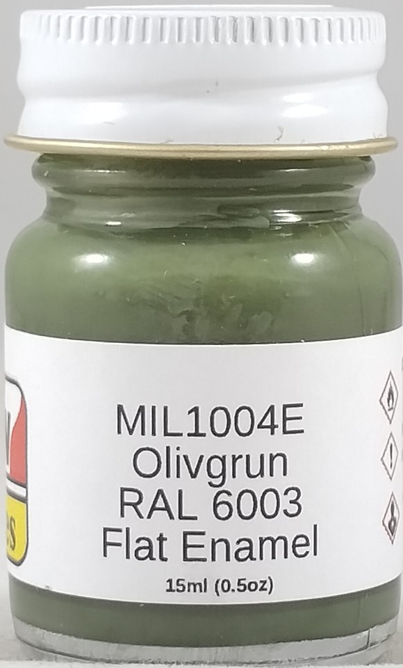 MCW Finishes RAL6003 Olivgrun Enamel Model Paint for Military, Aircraft ...