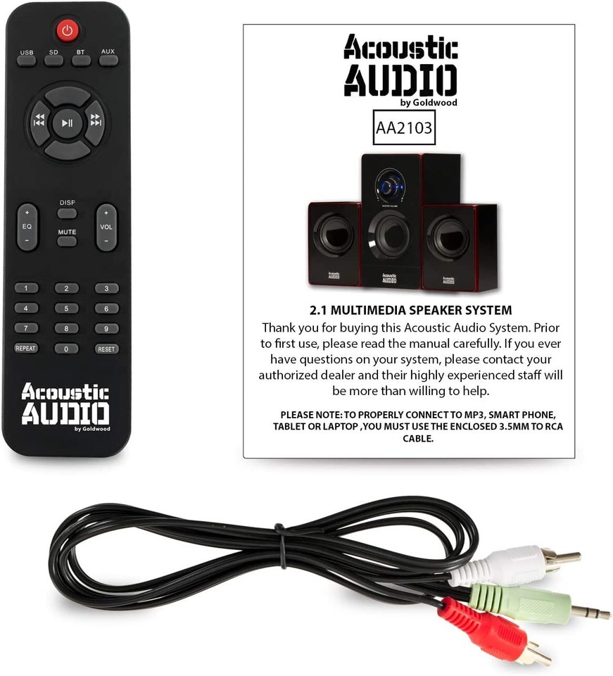 Surround Sound System Computer Speakers Pc Wireless Tv Home Theater ...