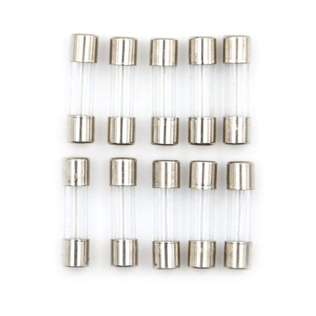 10pcs Glass Tube Fuse 5mm X 20mm 1 6a T1 6a 250v Slow Blow 1 6amps ESUS