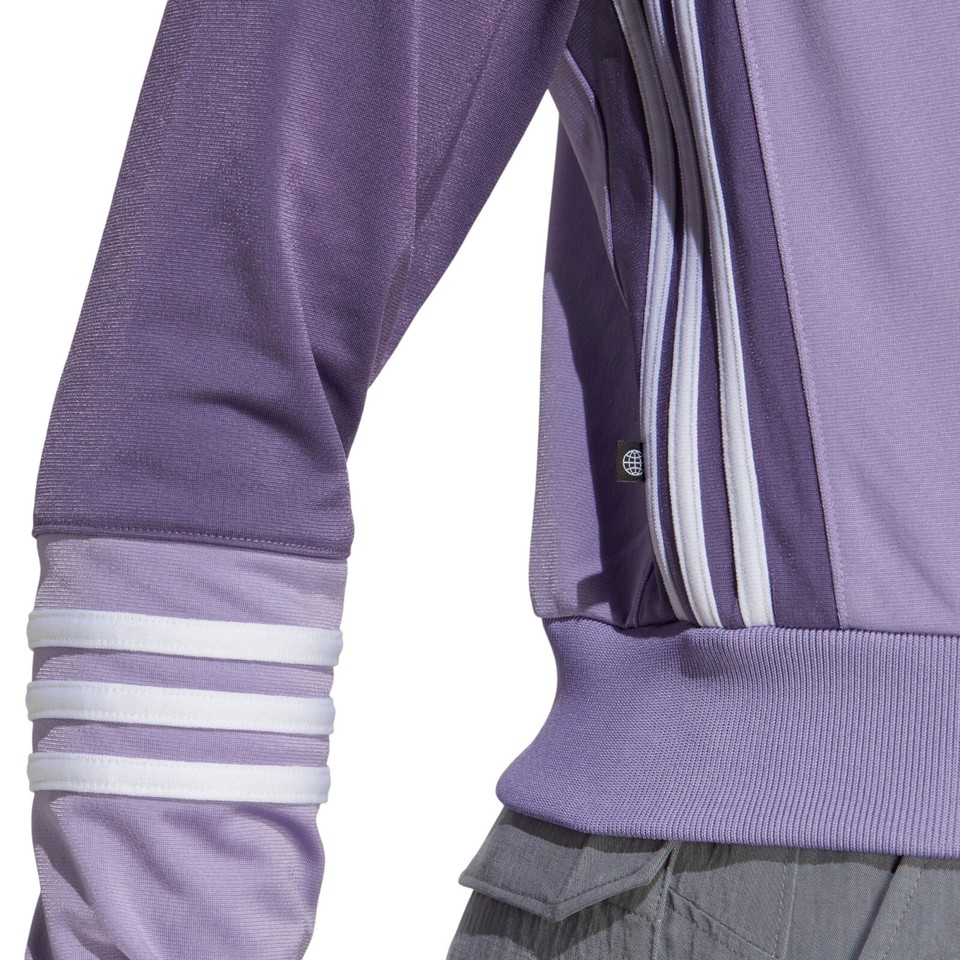 Women's Adidas Originals Magic Lilac Short Superstar Track Top Jacket ...