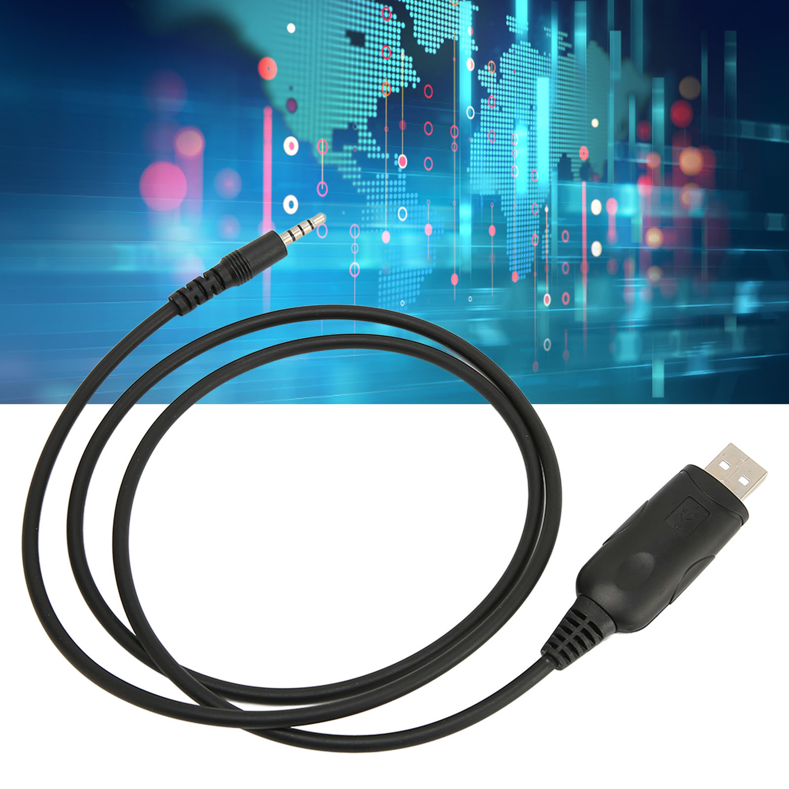 USB Programming Cable 2 Way Radio Programming Cable Replacement For BUU ...