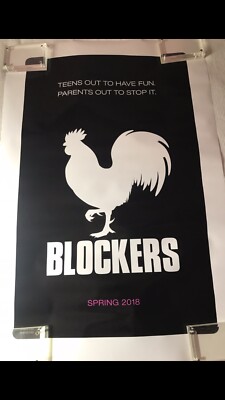 BLOCKERS MOVIE POSTER 2 Sided ORIGINAL Advance 27x40 JOHN CENA LESLIE ...
