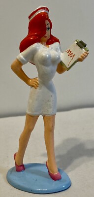 Jessica Rabbit Nurse 1987 Who Framed Roger Rabbit 3" PVC Amblin Sexy ...