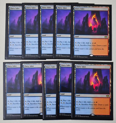 Magic the Gathering MTG Fiery Islet (238) Modern Horizons pack fresh | eBay