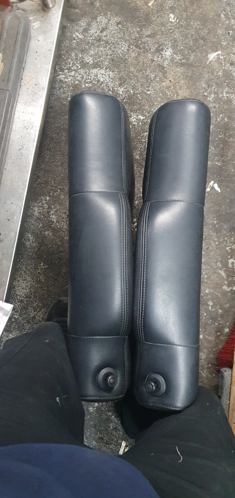 1994-2001 Acura Integra GSR Coupe Rear Black Leather Seats | Genuine ...