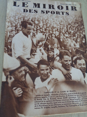 💥 1933 COUPE DE FRANCE - Excelsior ROUBAIX / RC ROUBAIX - FINALE💥 ...