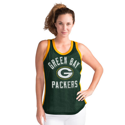 Green Bay Packers Comeback Mesh Tank Top | eBay