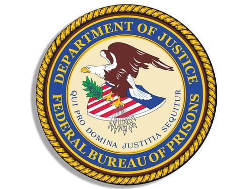 4" FEDERAL BUREAU OF PRISONS SEAL BOP HELMET CAR BUMPER STICKER DECAL ...