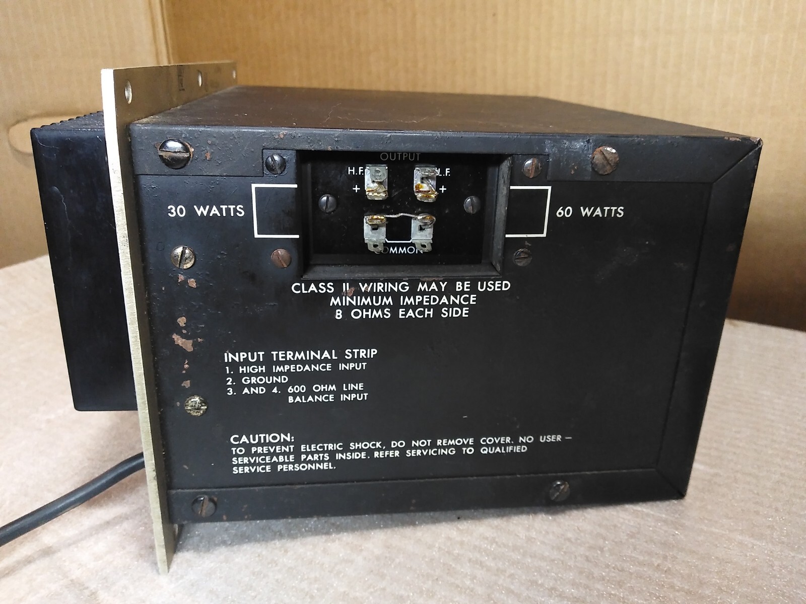 ALTEC LANSING 771 Electronic Crossover Biamplifier Untested | eBay