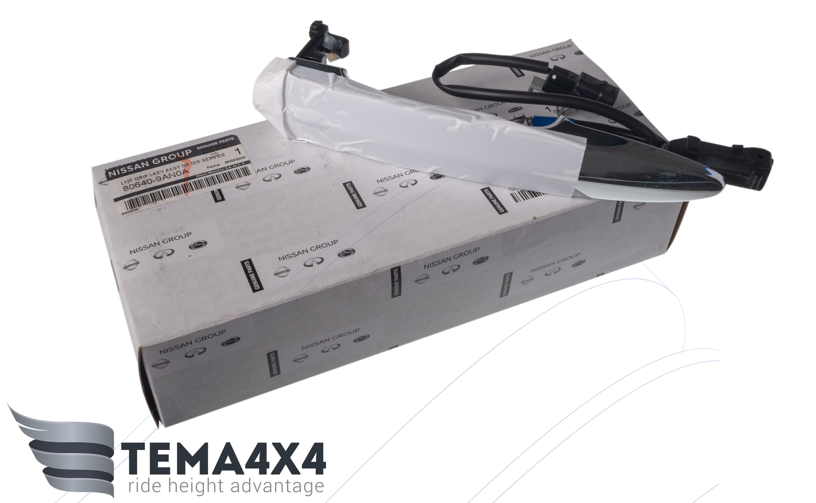 Genuine OEM Exterior Door Handle for Nissan Sentra 2016-2019 80640 ...