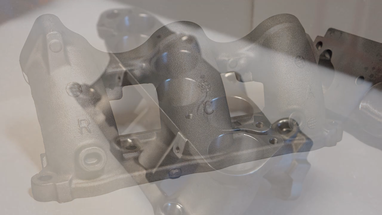 06-08 Honda Ridgeline P2R CNC Ported Lower Intake Manifold Runners J35 ...