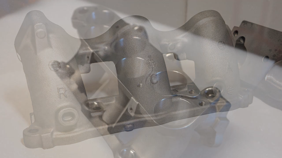 06-08 Honda Ridgeline P2R CNC Ported Lower Intake Manifold Runners J35 ...