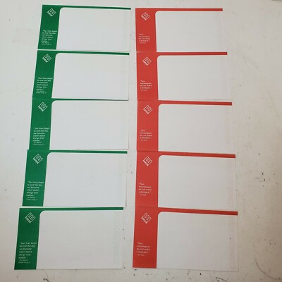 Enron Corp Vision & Values Communication Note Quote Paper Lot of 10 ...