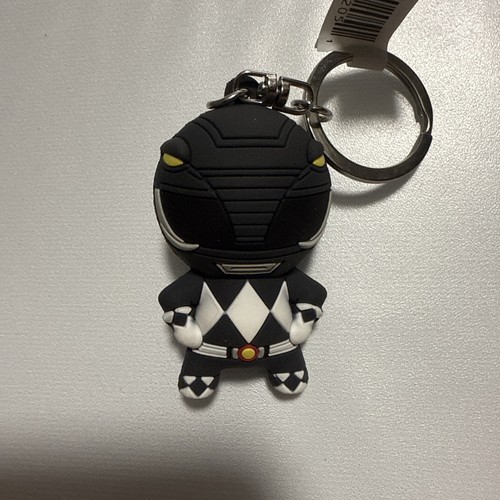 Mighty Morphin Power Rangers Black Ranger KeyRing Keychain | eBay