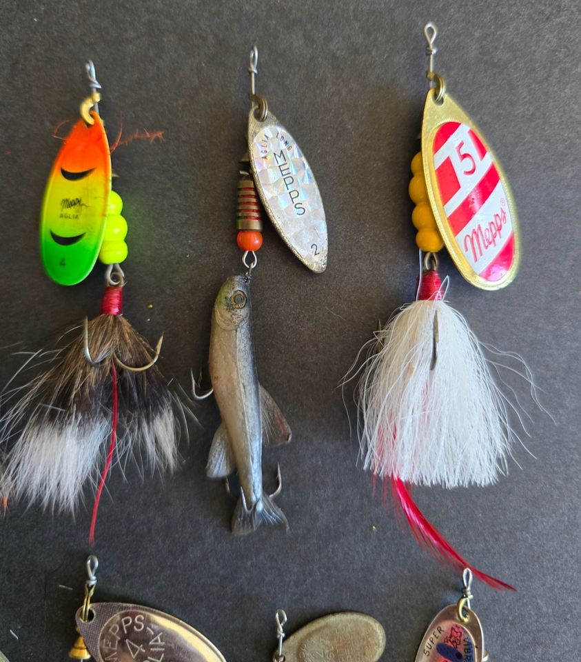 Lot of 10 Mepps Spinners | eBay