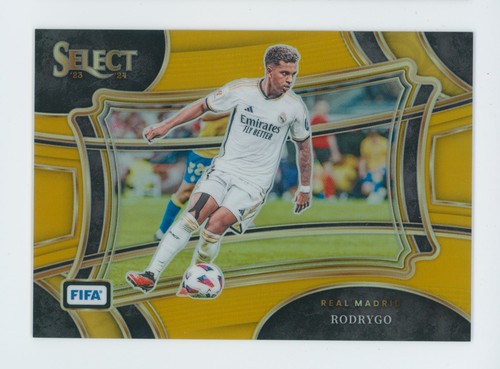 2023-24 Panini Select FIFA - Field Level Rodrygo #234 Gold Prizm /10 ...