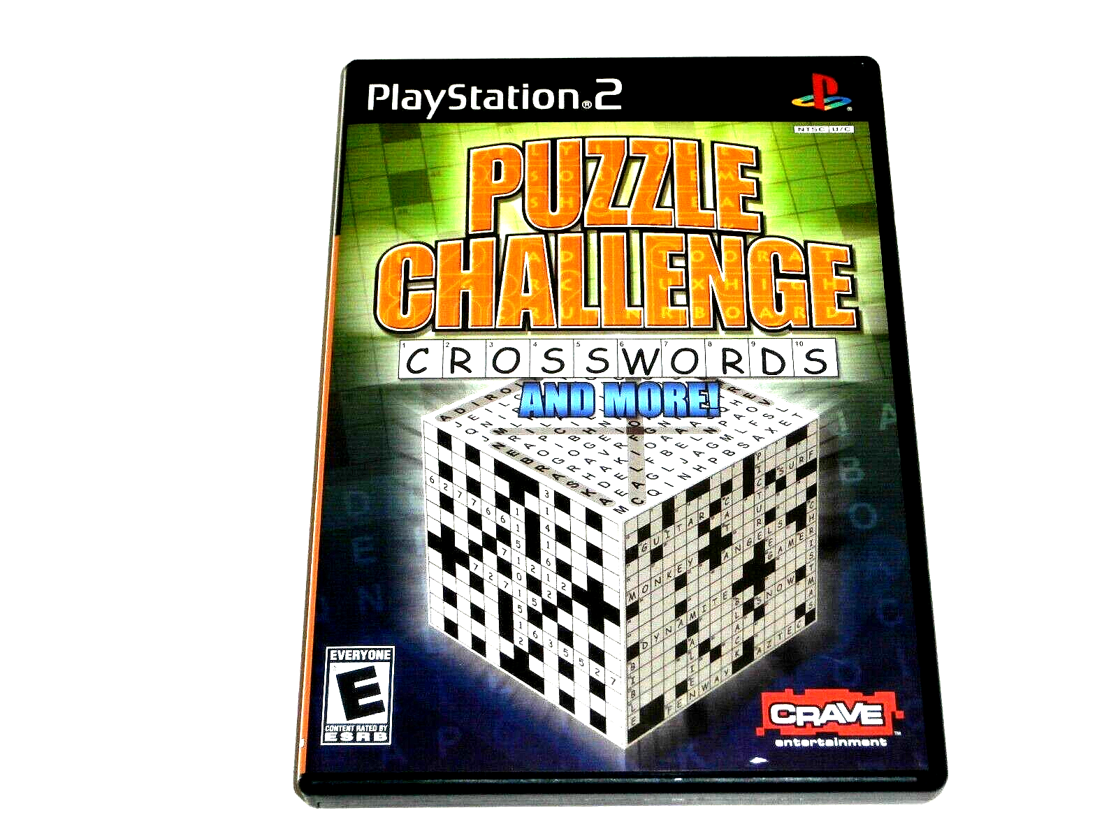 PS2 GAME PUZZLE CHALLENGE CROSSWORDS E RATED WITH ORIGINAL DISC MANUAL ...