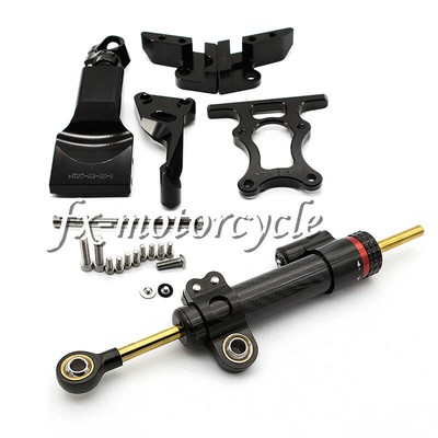 For MT07 FZ07 2014-2019 Steering Damper Stabilizer Bracket Mount ...