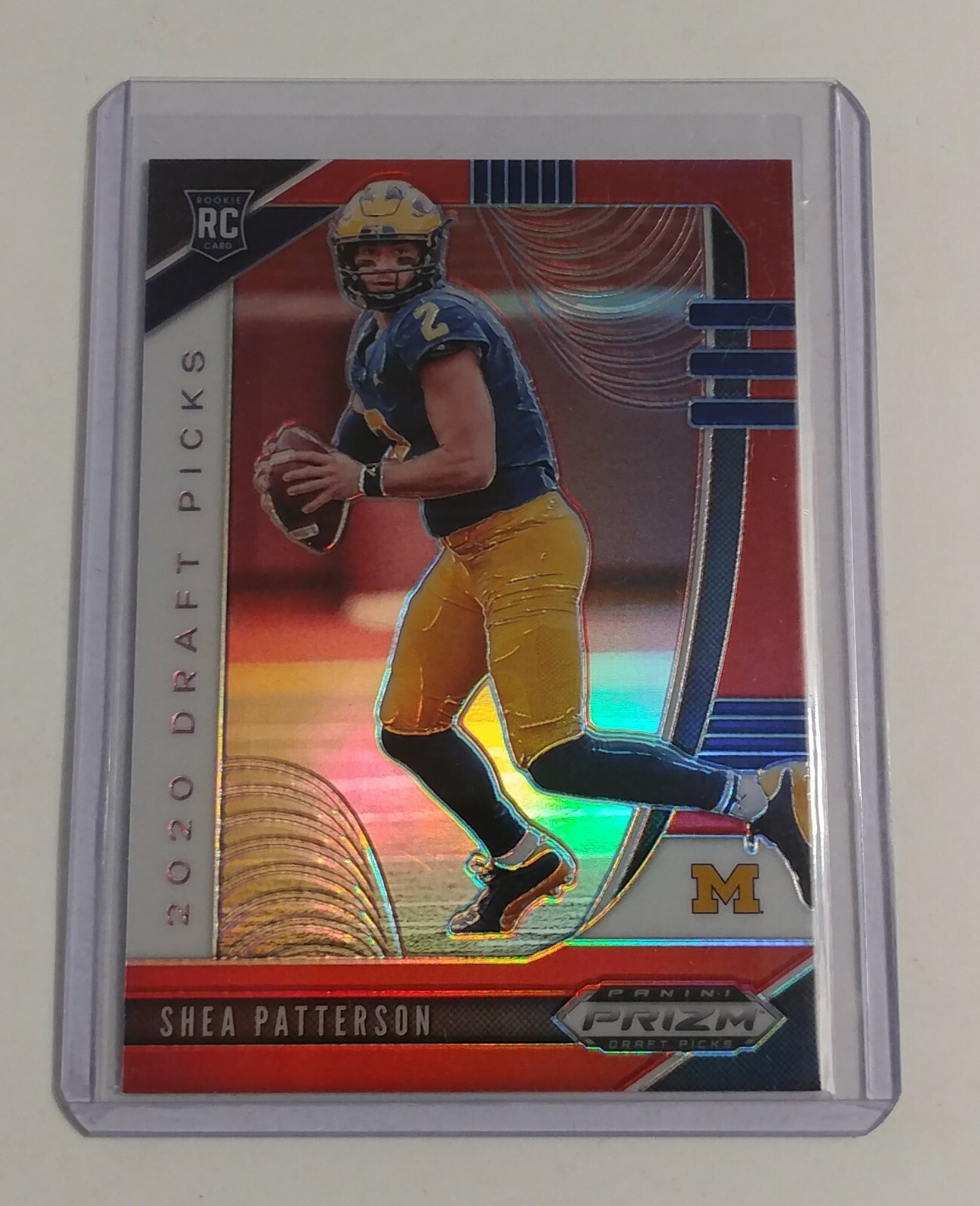 2020 PRIZM DRAFT PICKS #138 SHEA PATTERSON ROOKIE RED PRIZM KANSAS CITY ...