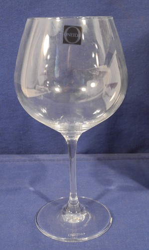 3 Oneida Classic Crystal Glass Balloon Wine Glasses 20.75 oz. New Never ...