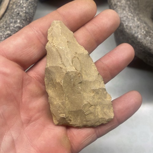 MLC s4148 Flint Celt Spade Knife Blade Arrowhead Monroe Co Illinois ...