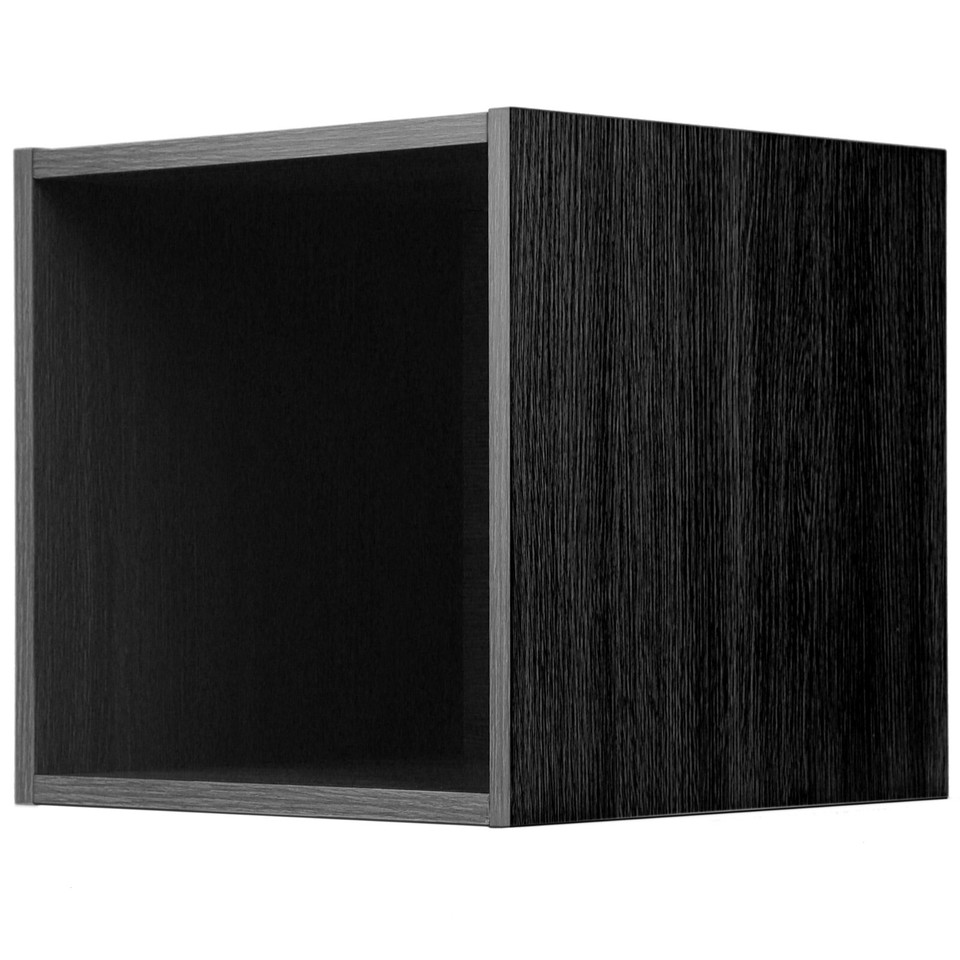 Vinyl LP Music Record Storage Box Cube 12" Cabinet Case Unit Rack ...