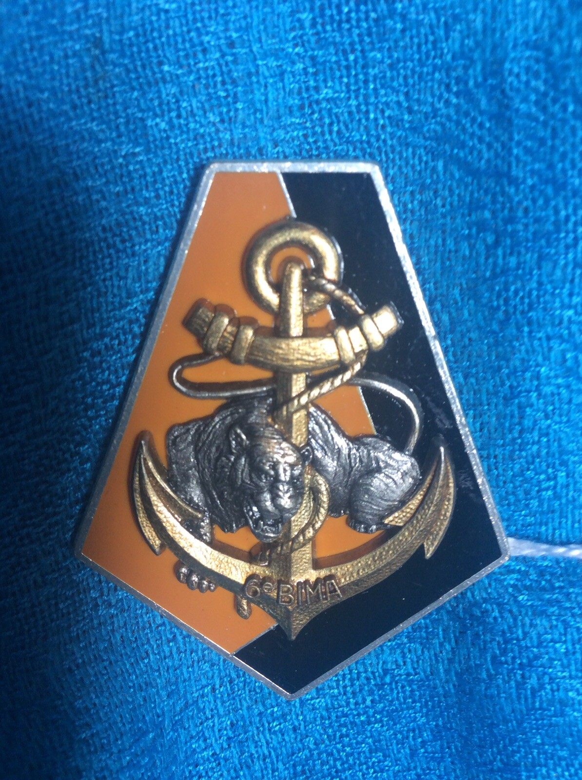 Insigne militaire : 6e BIMA Bataillon d’Infanterie de Marine G2487 Y ...