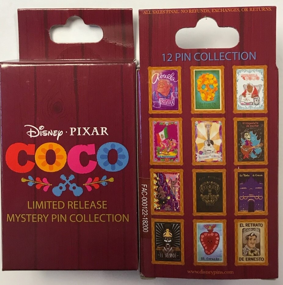 Disney Parks 2018 Pixar COCO El Esqueleto de Hector "Skeleton" Mystery ...