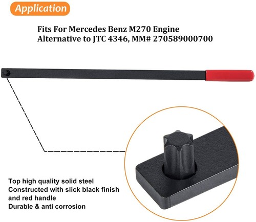 Serpentine Belt Tool for Mercedes Benz M270 Engine JTC 4346 & MM ...