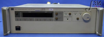 7109 HP AGILENT HP 6031A SYSTEM POWER SUPPLY 0-20V/0-120A/1000W (PARTS ...