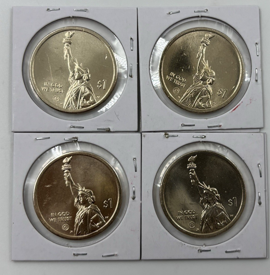 2025 PD P D MICHIGAN & ARKANSAS AMERICAN INNOVATION 4 COIN SET ⭐READY 2 ...