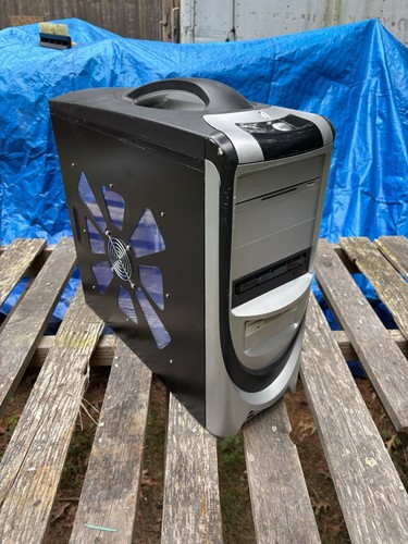 Codegen L-6102-CA-TW4 Black/Silver Steel ATX Mid Tower Vintage Computer ...